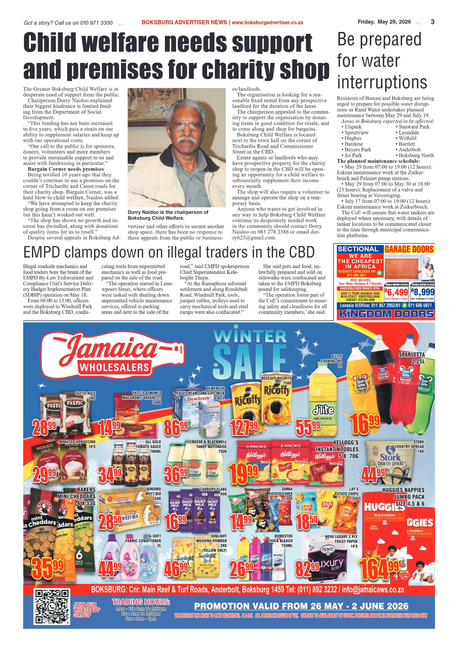 Boksburg Advertiser 29 May 2026 | Boksburg Advertiser